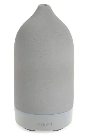 VITRUVI Stone Porcelain Diffuser - Charcoal