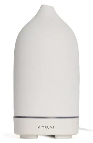 VITRUVI Stone Porcelain Diffuser - White
