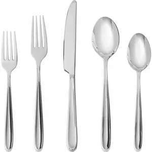 FORTESSA Scoop 20-piece Place Setting - Silver