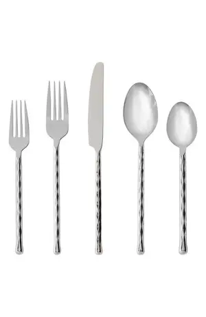 FORTESSA Spindle 5-piece Place Setting - Silver