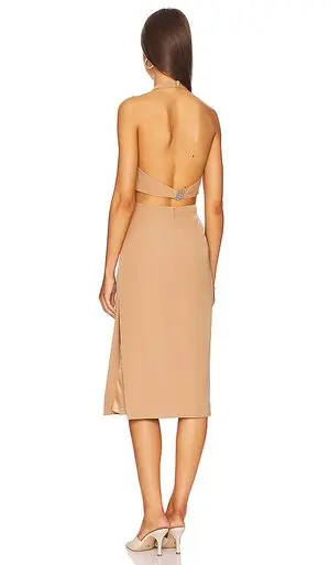 Bardot Amara Halter Midi Dress