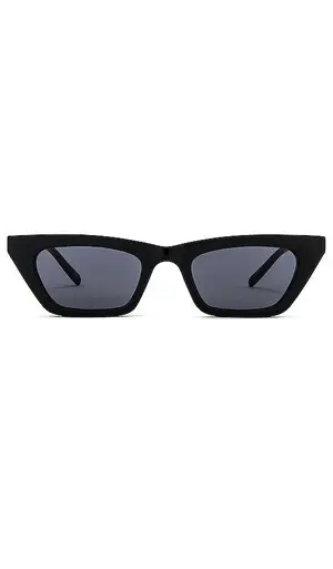 AIRE Polaris Sunglasses - Black & Smoke Mono