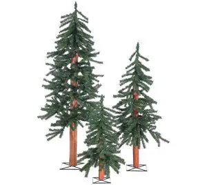 GERSON INTERNATIONAL Unlit Alpine Trees Gerson Co - One-color