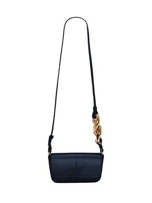 JW Anderson Chain Baguette Anchor Bag Dark Navy