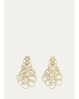 Buccellati Hawaii 18k Pendant Earrings - Yellow