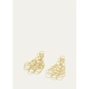 Buccellati Hawaii 18k Pendant Earrings