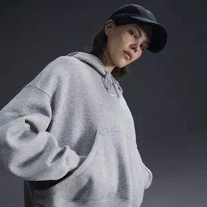 Nike Sportswear Phoenix Fleece Over-oversized Pullover Hoodie Grey