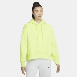 Nike Sportswear Phoenix Fleece Over-oversized Pullover Hoodie Yellow
