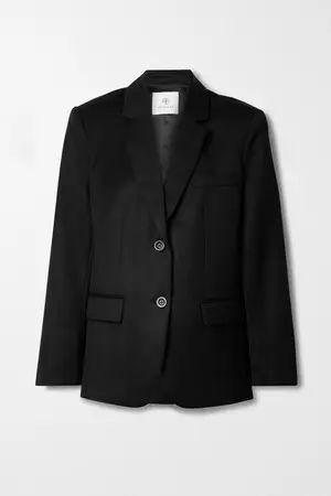 ANINE BING Wool-twill Blazer