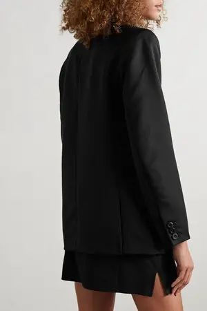 ANINE BING Wool-twill Blazer