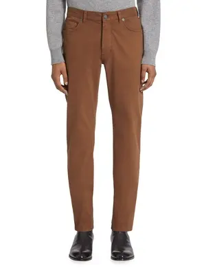 Zegna Stretch Gabardine Pants