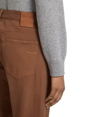 Zegna Stretch Gabardine Pants