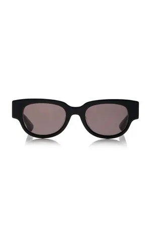 Bottega Veneta Cat-eye Acetate Sunglasses - Black