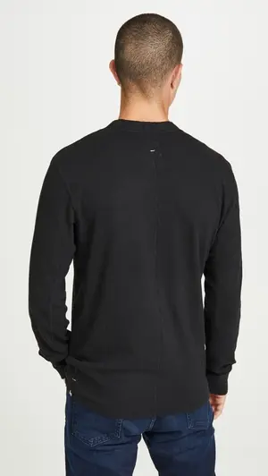 Rag & Bone Long Sleeve Classic Henley