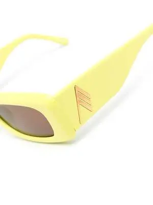 Attico X Mini Marfa Sunglasses - Yellow