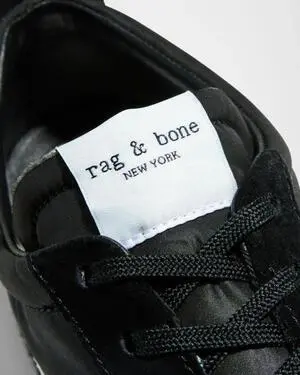 Rag & Bone Retro Runner Sneakers - Black