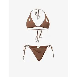 PALMIZA Rua Cut-out Bikini Set Cedar