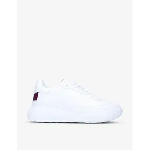 Stella McCartney Loop Lace-up Vegan-leather Low-top Trainers White-36