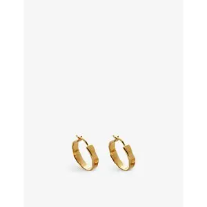 Monica Vinader Siren Muse Hoop Earrings - Gold