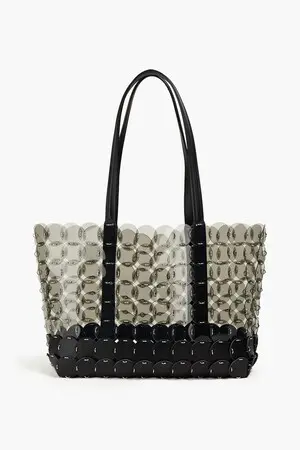 Rabanne Pvc Chainmail Tote - Clear