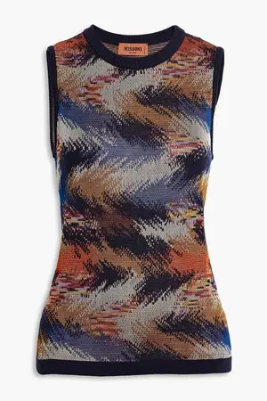 Missoni Crochet-knit Tank