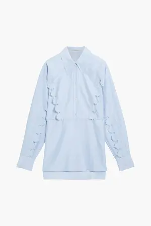 Women's Light Blue Silk
