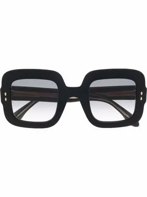 Isabel Marant Tinted Square-frame Sunglasses - Black