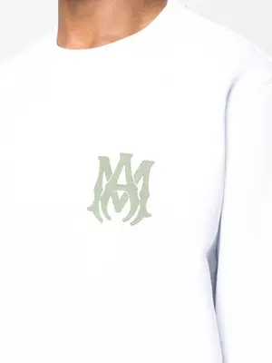 Amiri Logo Print Cotton Sweatshirt