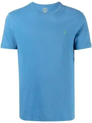 Polo Ralph Lauren Embroidered Logo T-shirt - Blue