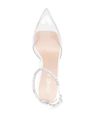 STUART WEITZMAN Glam 115mm Pumps - White