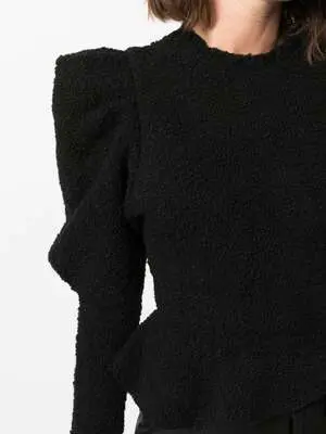 Isabel Marant Étoile Puff-sleeve Peplum Top