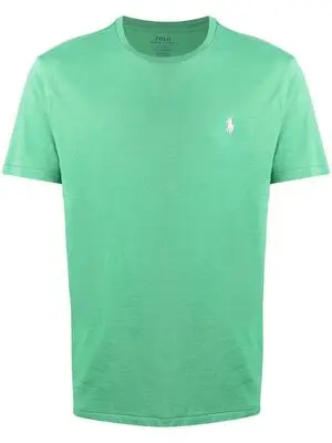 Polo Ralph Lauren Logo-embroidered Cotton T-shirt - Green