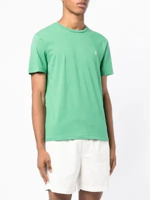 Polo Ralph Lauren Logo-embroidered Cotton T-shirt - Green