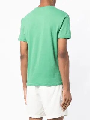 Polo Ralph Lauren Logo-embroidered Cotton T-shirt - Green
