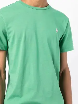 Polo Ralph Lauren Logo-embroidered Cotton T-shirt - Green