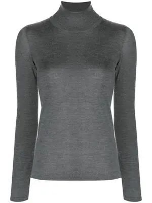 Brunello Cucinelli Cashmere-silk Blend Roll-neck Jumper