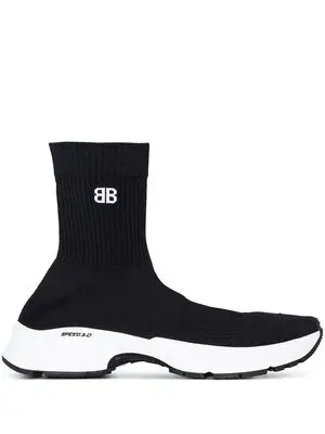 Balenciaga Perforated Boots For Men