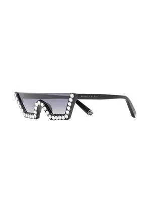 Philipp Plein Crystal Lux Geometric Sunglasses