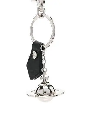 VIVIENNE WESTWOOD Orb-plaque Charm Keyring
