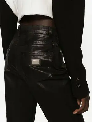 Dolce & Gabbana Grace Coated Skinny Jeans