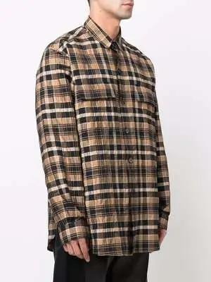Nanushka Organic-cotton Checked Shirt