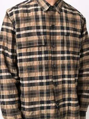Nanushka Organic-cotton Checked Shirt