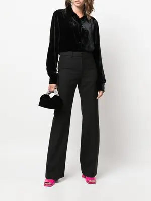 TOM FORD Crushed Silk-velvet Shirt