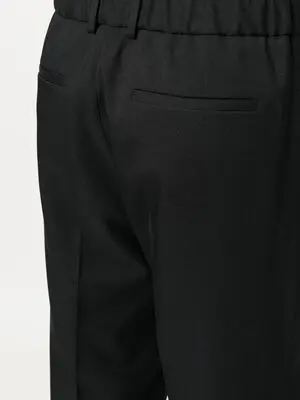 JIL SANDER Straight-leg Tailored Trousers - Black