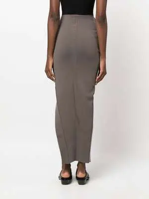 Rick Owens Asymmetric Mid-length Skirt