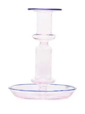 HAY Flare Medium Glass Candleholder