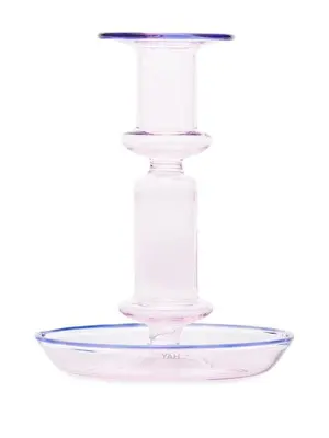 HAY Flare Medium Glass Candleholder