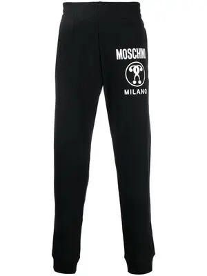 Moschino Logo-print Track Pants - Black
