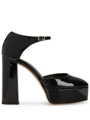 GIUSEPPE ZANOTTI 120mm Bebe Platform Pumps - Black