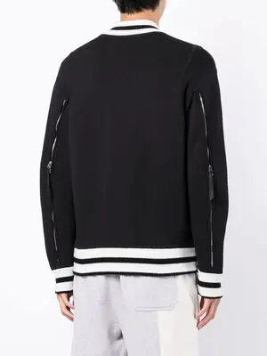 3.1 Phillip Lim Reversible Zip-sleeve Varsity Jacket